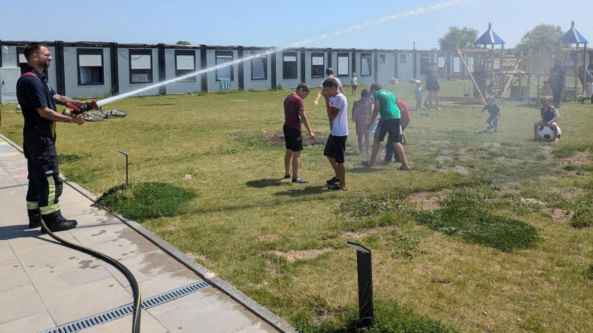 Ferienspaß in der Flüchtlingsunterkunft | Rheingau Echo